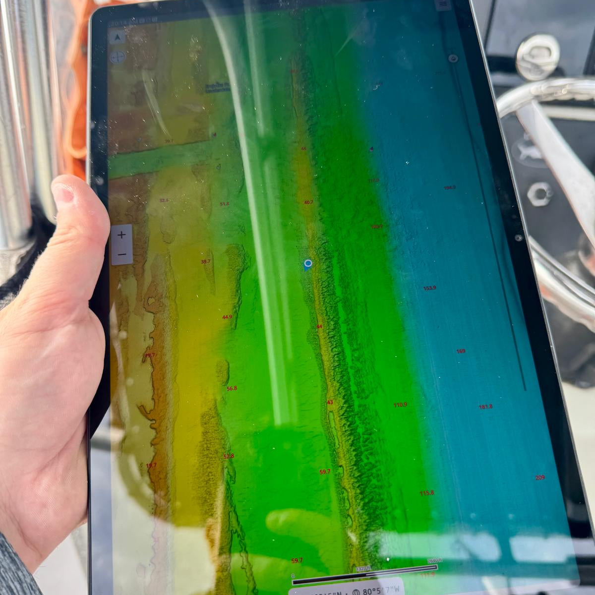 SpotOn Fishing Application- Mobile Fishing App Structure Weather Spots